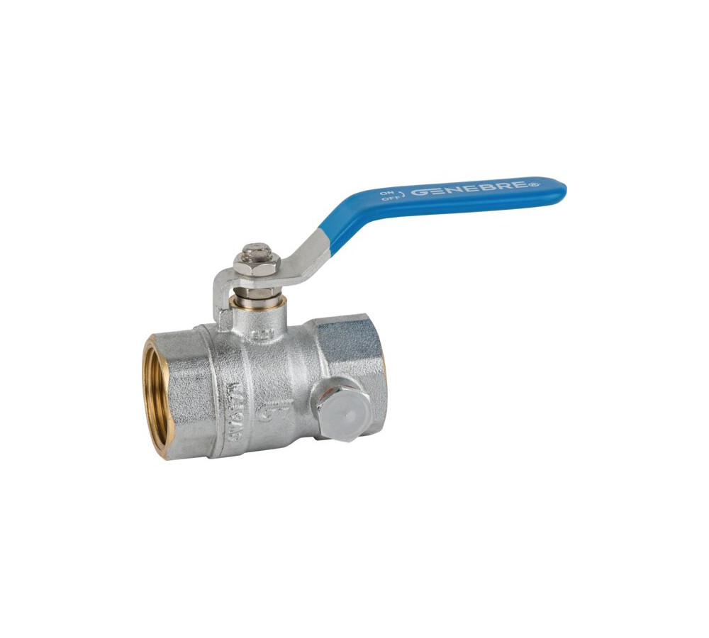 GENEBRE: Válvula de esfera con tomas laterales