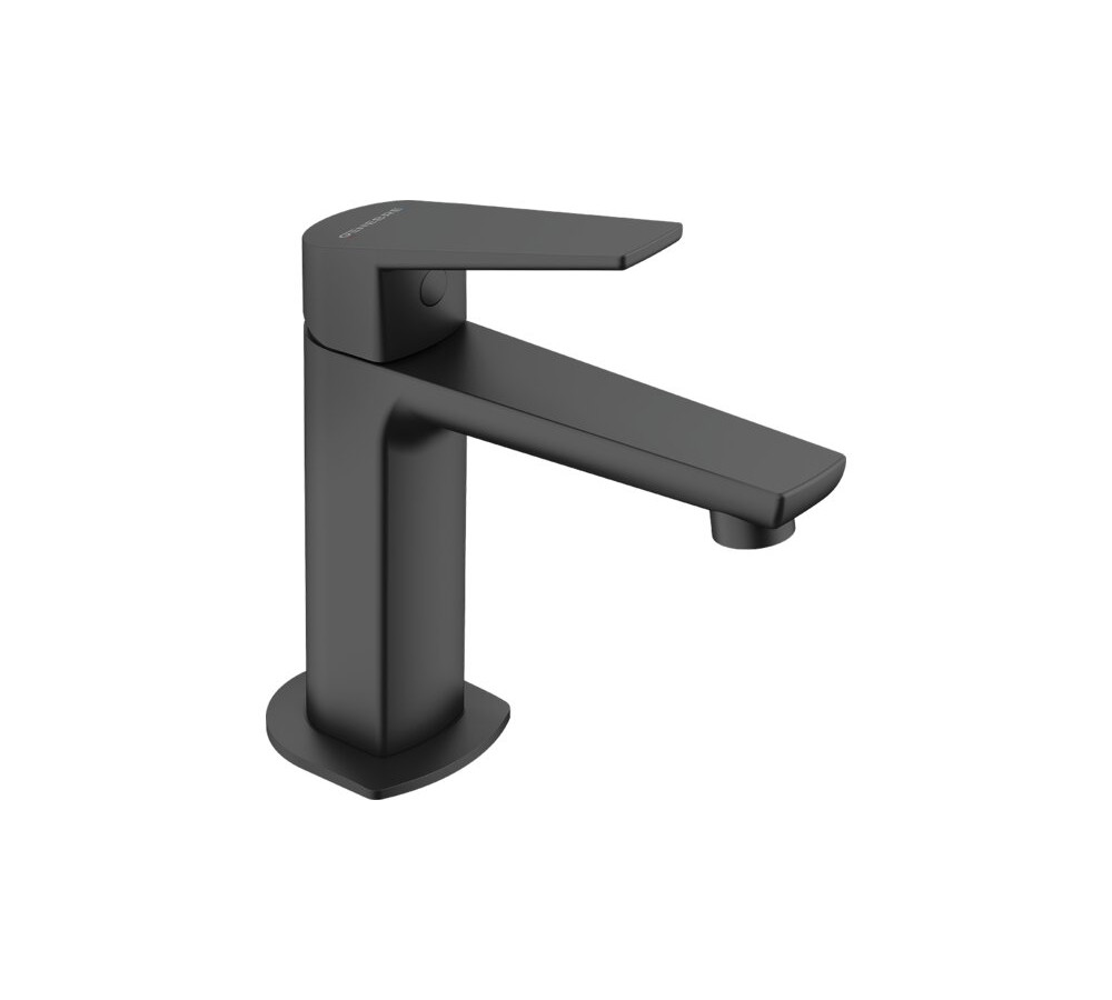 GENEBRE: Monomando de lavabo Negro Kloe